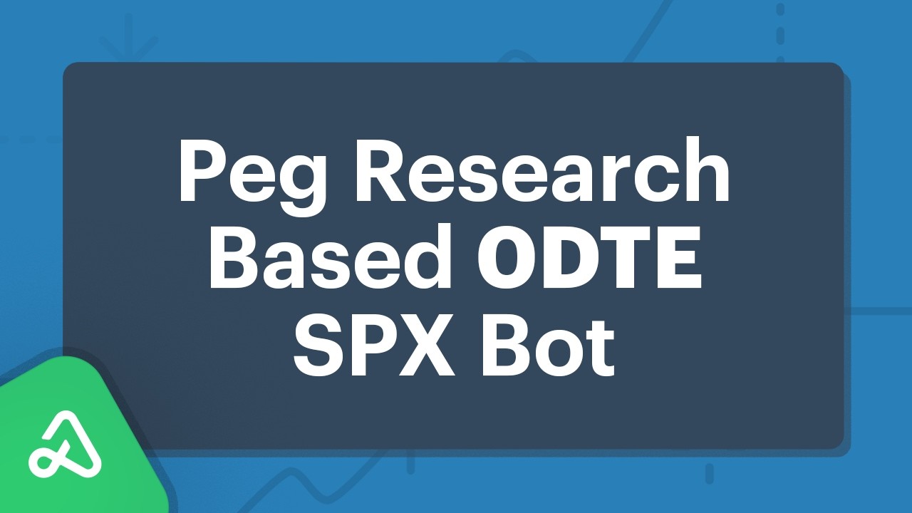 Peg Research Based 0DTE SPX Bot - YouTube