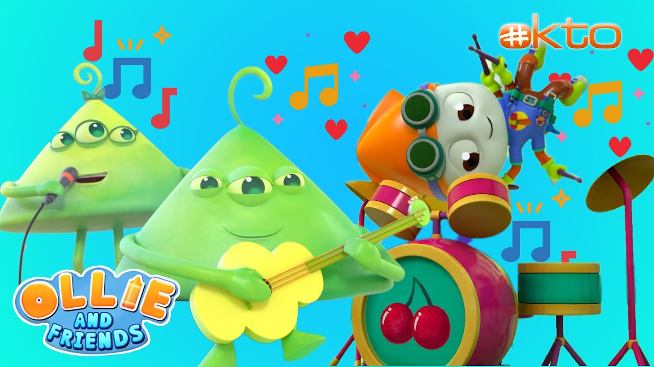 Ollie and Friends | SING AND DANCE With Ollie's MUSIC BAND 🚲 ...