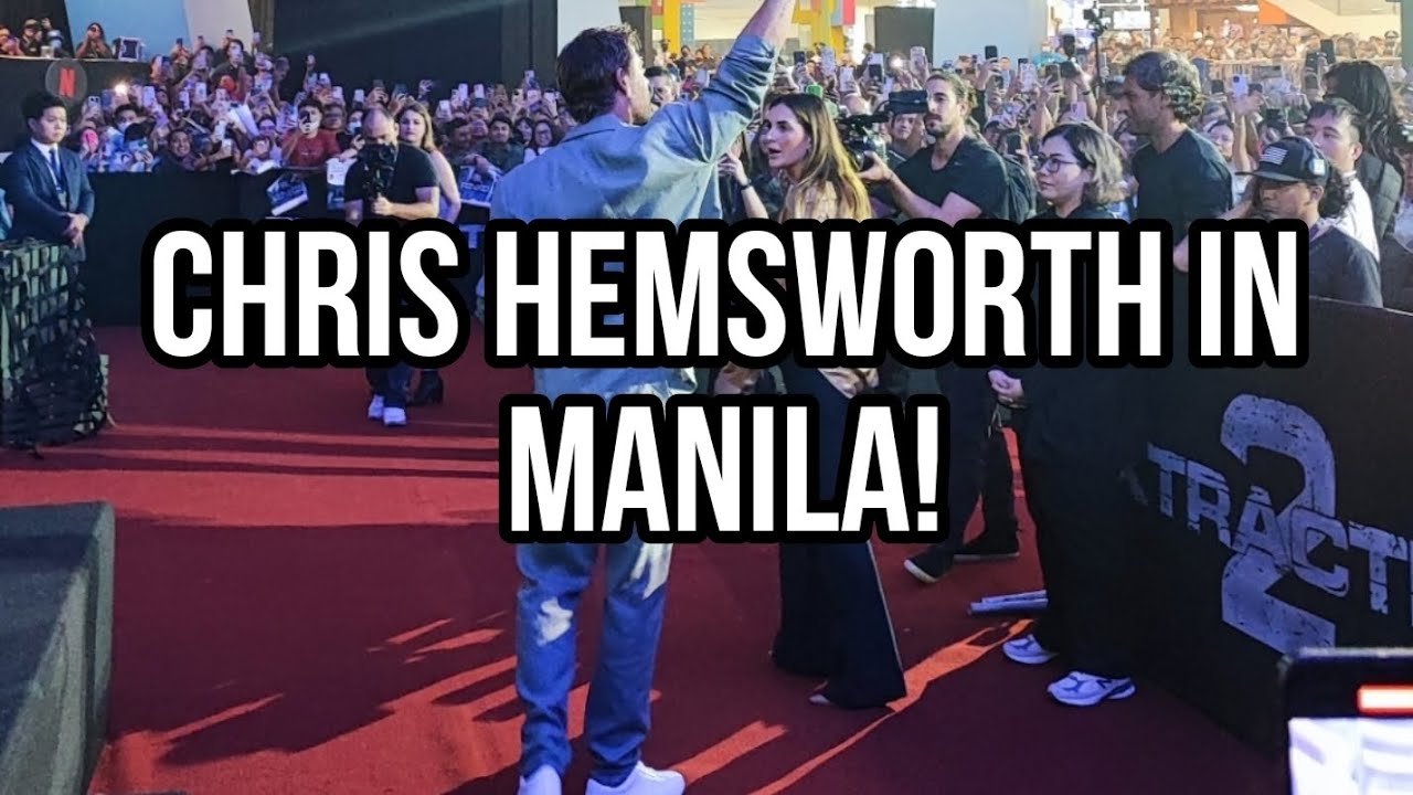 EXTRACTION 2 APAC PREMIERE + CHRIS HEMSWORTH IN MANILA! - YouTube
