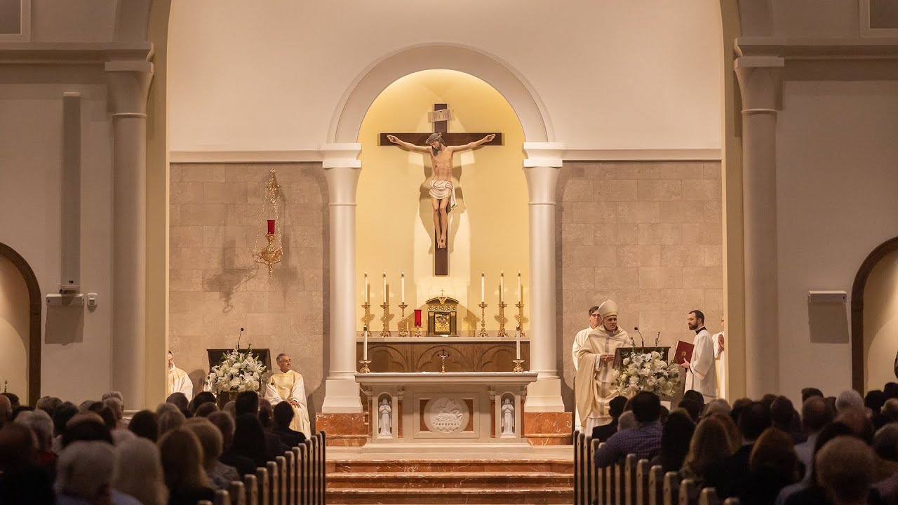 The Dedication of the Our Lady of the Angels Chapel - YouTube