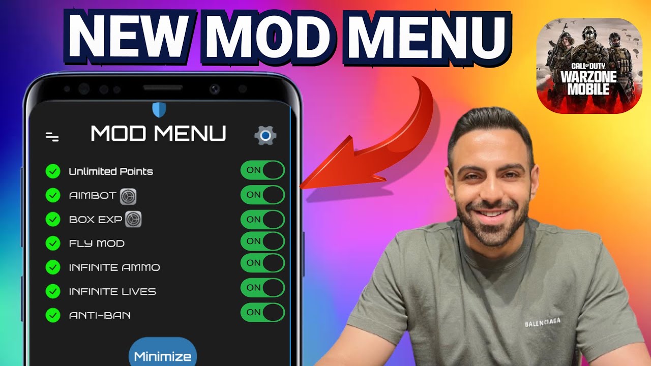 COD Warzone Mobile MOD Menu APK (Unlimited CP, Aimbot) Free Cod Points ...