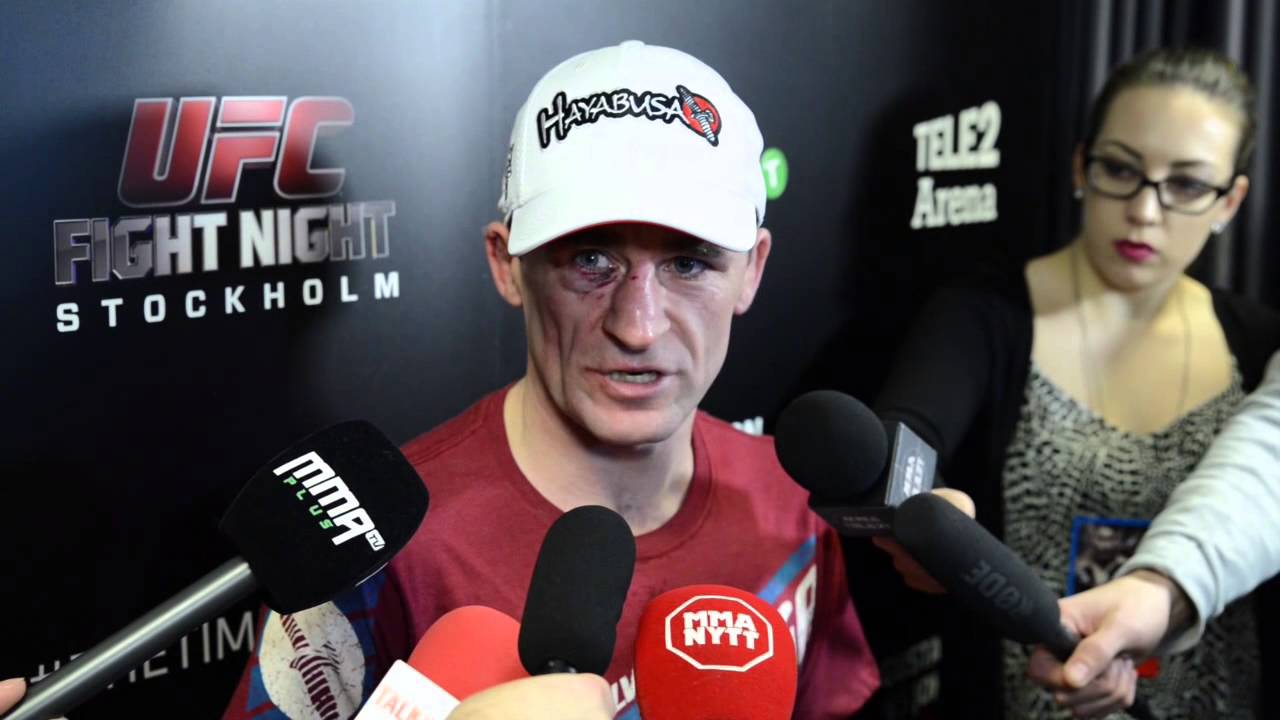UFC Sweden 2015: Neil Seery Post fight interview - YouTube