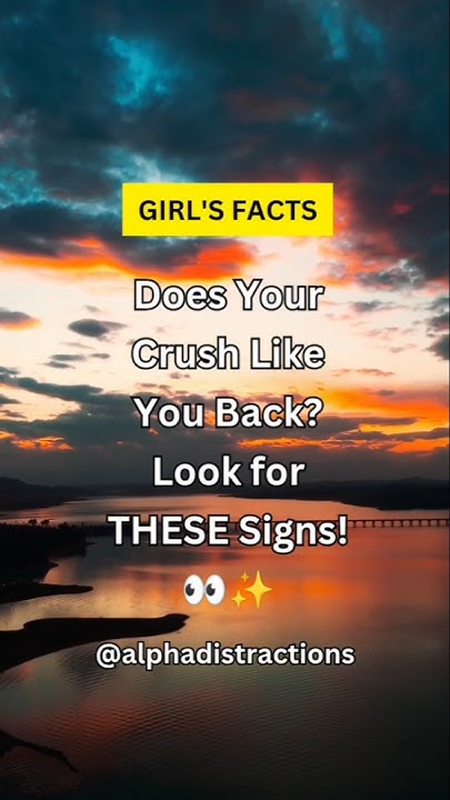 "6 Hidden Signs Your Crush Likes You (Don’t Miss These!) 👀💘" #youtubeshorts #psychologyfacts ...