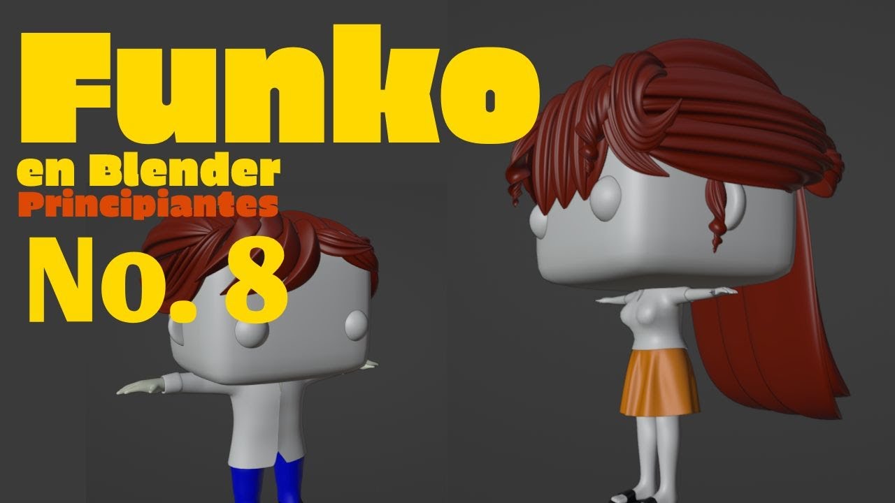 Modelar Funko en Blender / Cabello/ Blender principiantes - YouTube