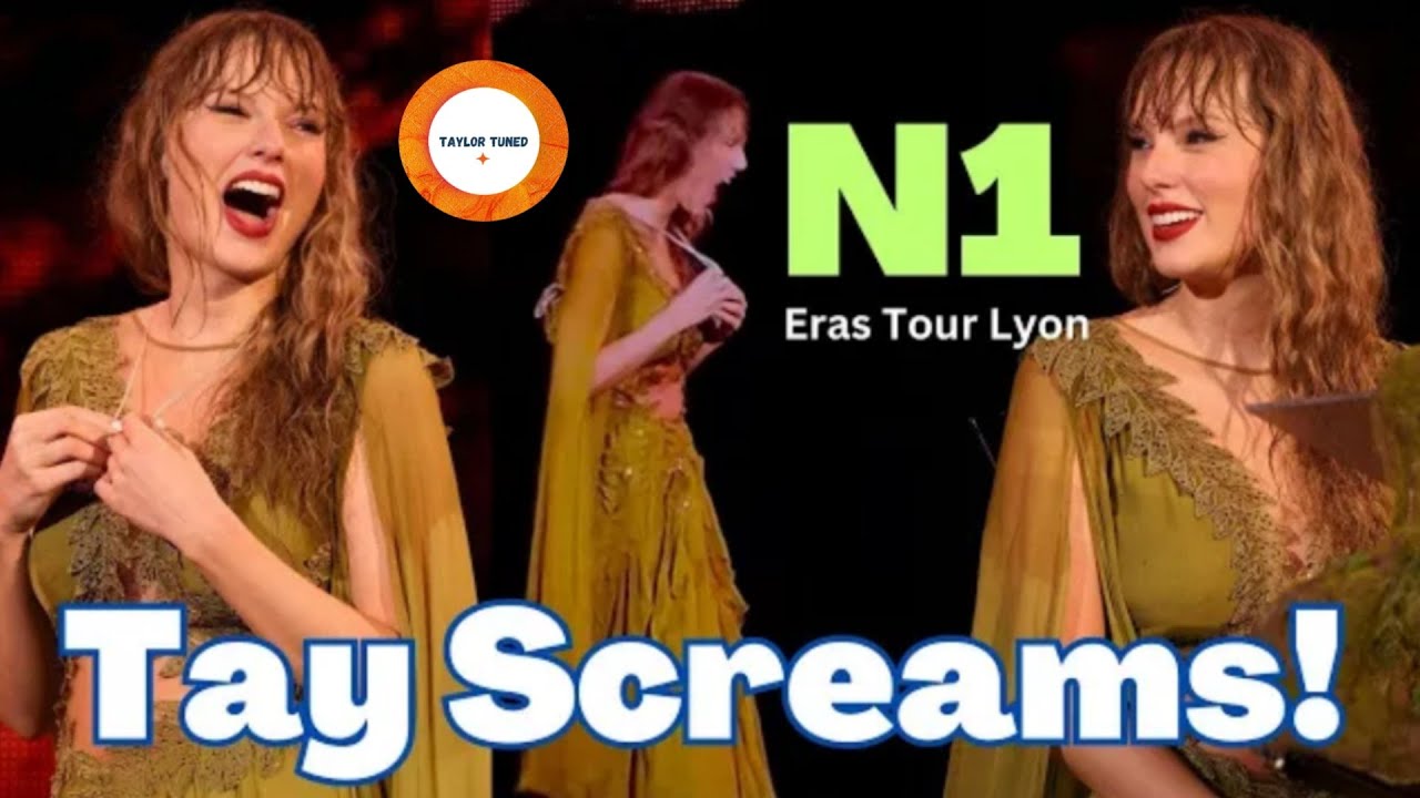 New footage of Taylor Swift SCREAMING at Lyon's BEAUTIFUL CHANT on ...