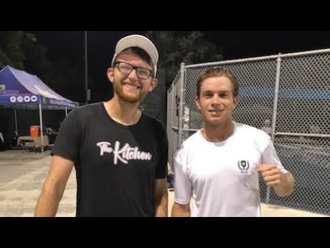 Pickleball Men's Pro Doubles APP Boca Raton Kyle Yates / Austin Gridley ...