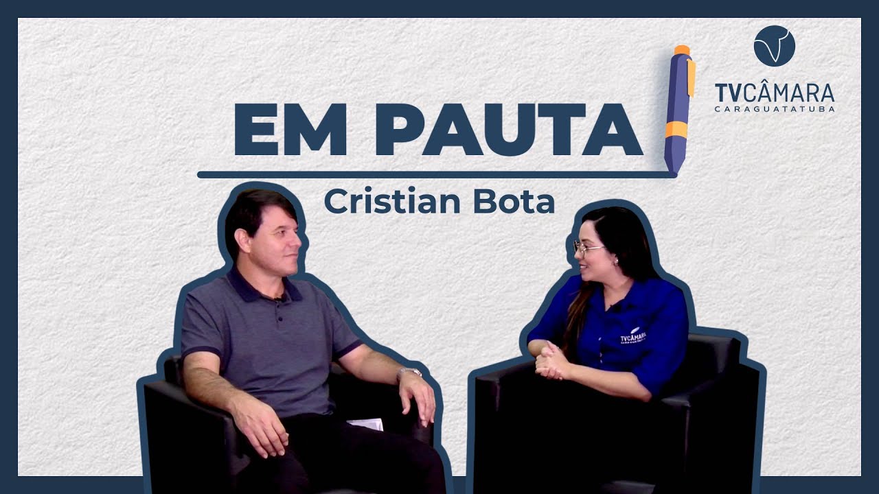 EM PAUTA: ENTREVISTA COM CRISTIAN BOTA - YouTube