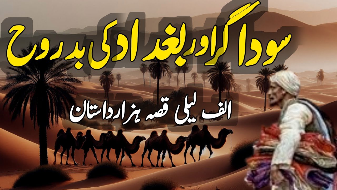 Sodagar Aur Badrooh | Alif Laila Story | The Merchant & Evil Spirit ...