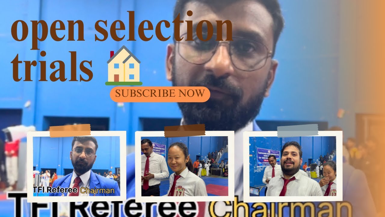 2nd Day selection trials for 38th national games - YouTube