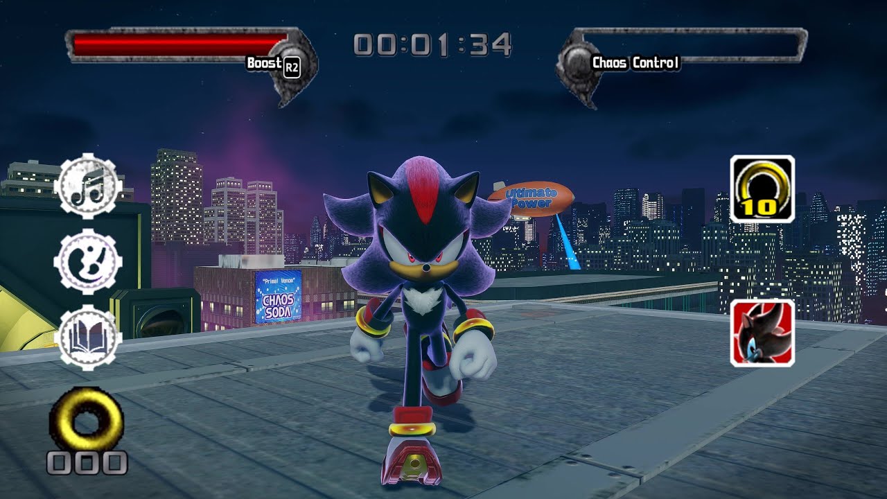 Shadow 05 Experience in Sonic X Shadow Generations! - YouTube