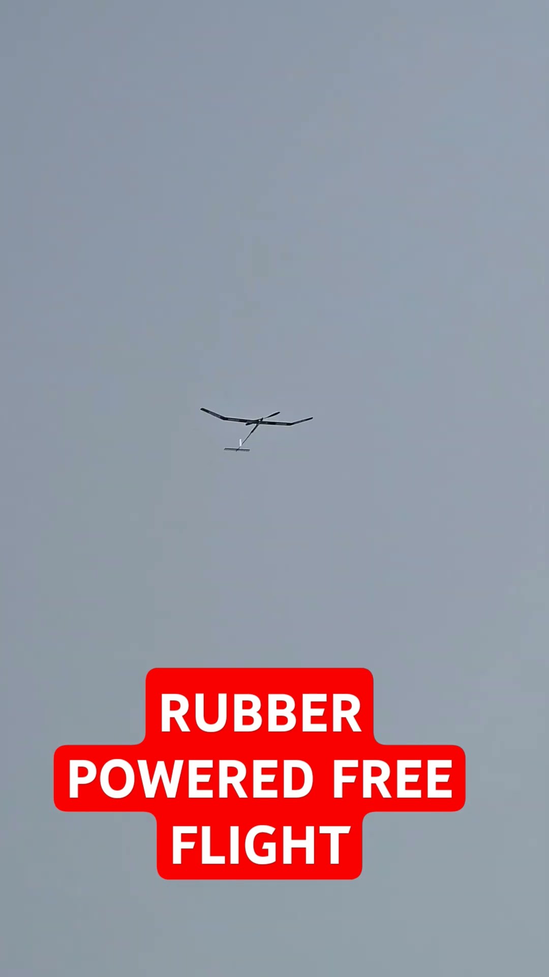 F1B rubber powered Free flight - YouTube