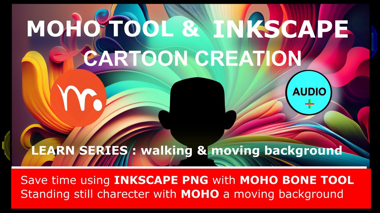 Create a Walking Character with MOHO & how to use a moving background ...