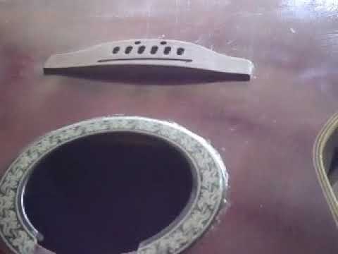 Ovation guitar epoxied neck removal and bolt on neck conversion - YouTube