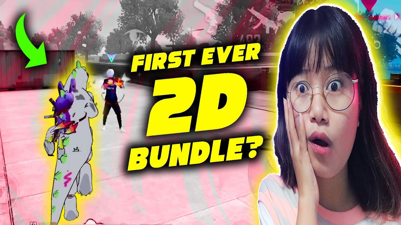 The FIRST Ever 2D Dino BUNDLE in Free Fire! - YouTube