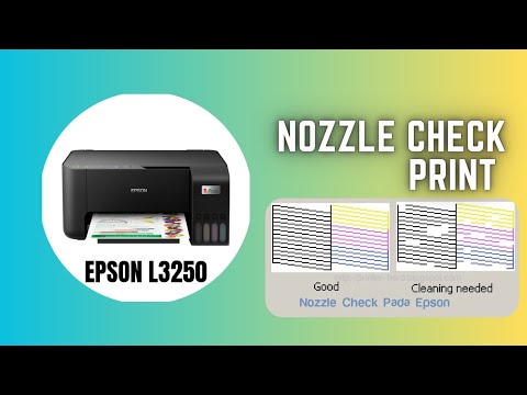 How to Perform a Nozzle Check on Epson L3250 Printer (Step-by-Step ...