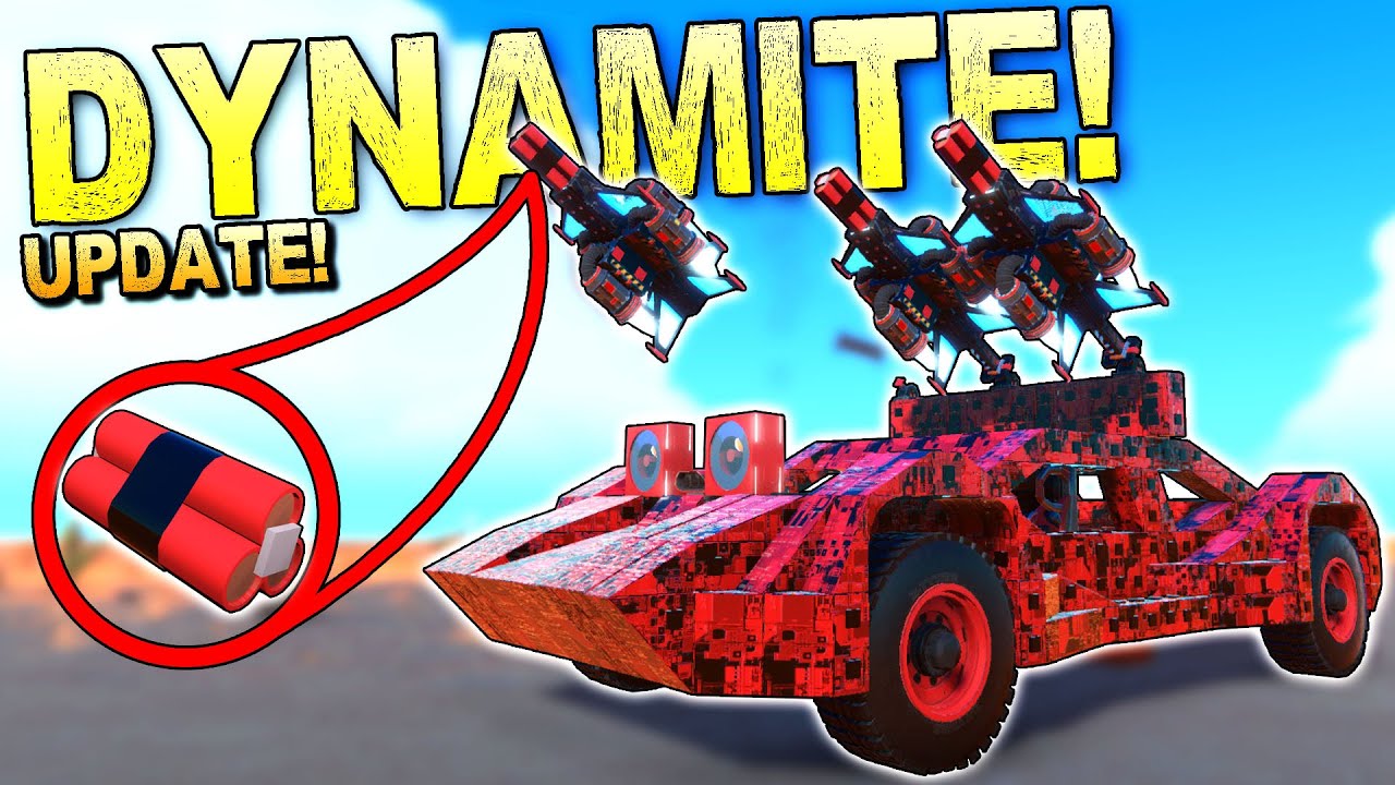 New Update Brings DYNAMITE, Cool Skins, Angle Sensor, and More ...