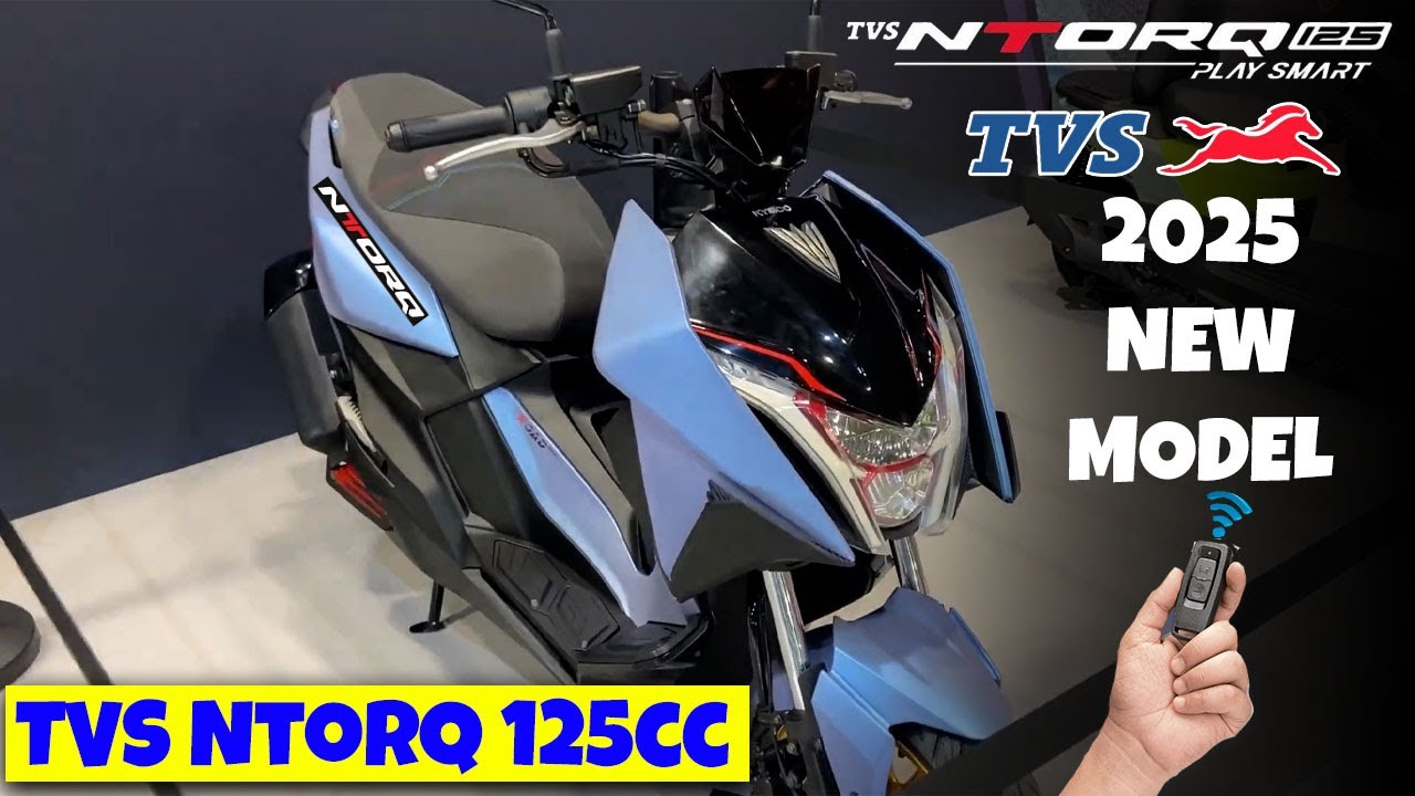 The Future is Here: 2025 TVS Ntorq 125 H-Smart Model | New Features ...