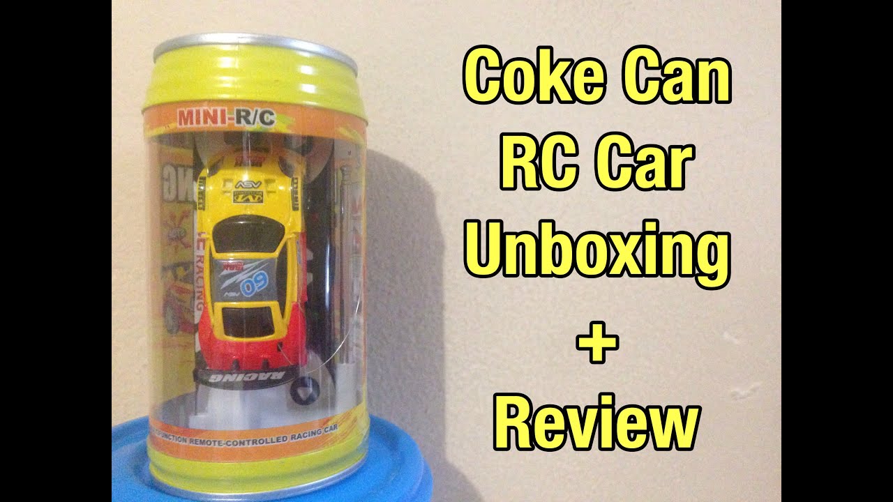 Coke Can RC Car | Unboxing | Review - YouTube