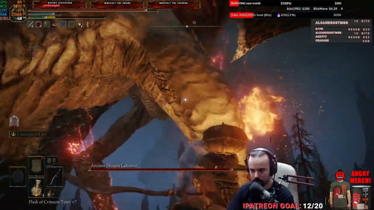 ELDEN RING: ANCIENT DRAGON LANSSEAX Boss Fight - YouTube