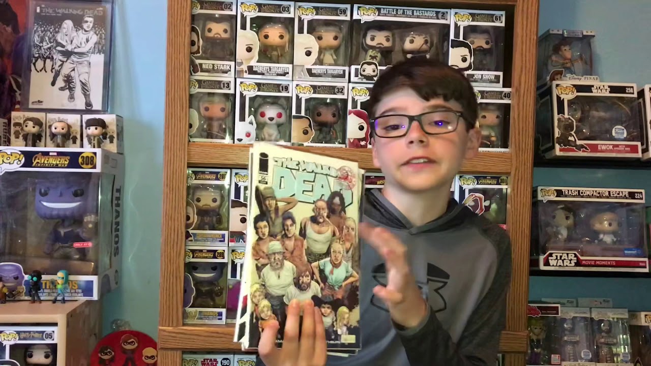300+ My Entire TWD Comic Book Collection - July 2018 - YouTube