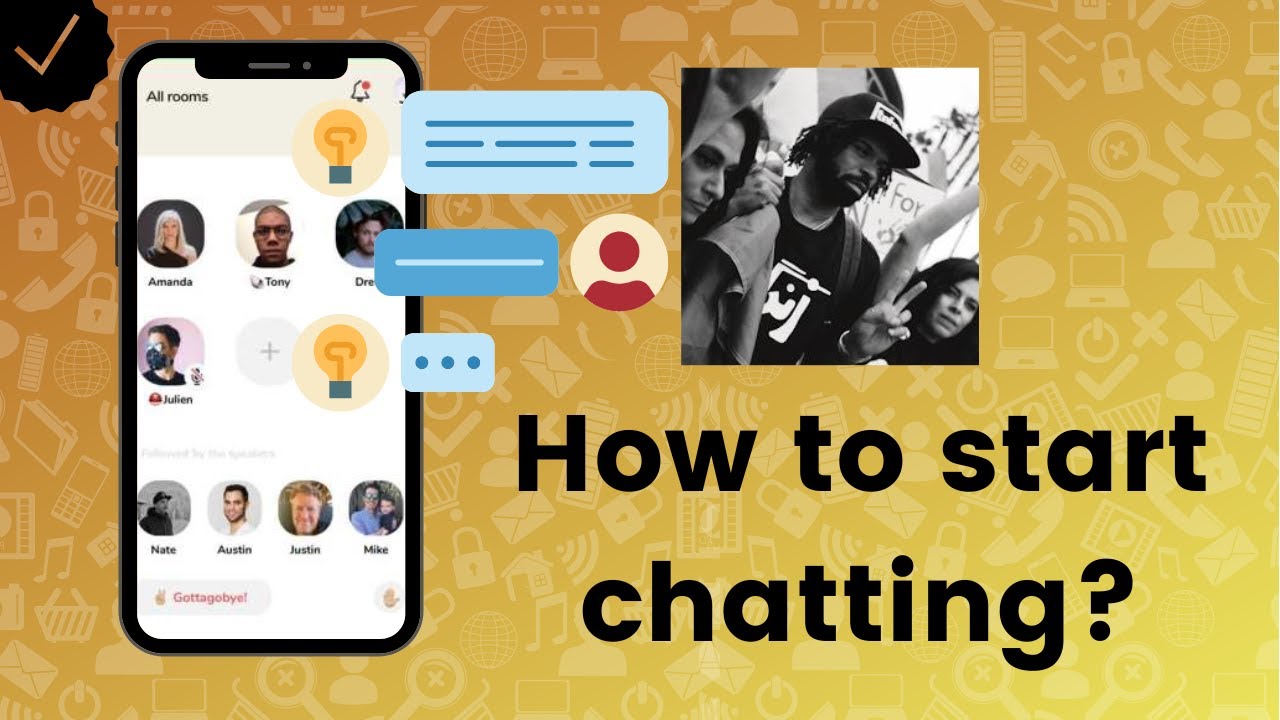 How to start chatting in room on Clubhouse? - YouTube
