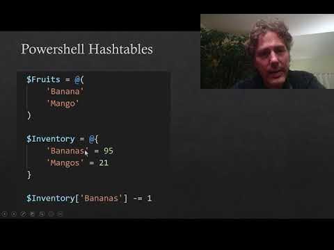 PowerShell Hashtables - YouTube