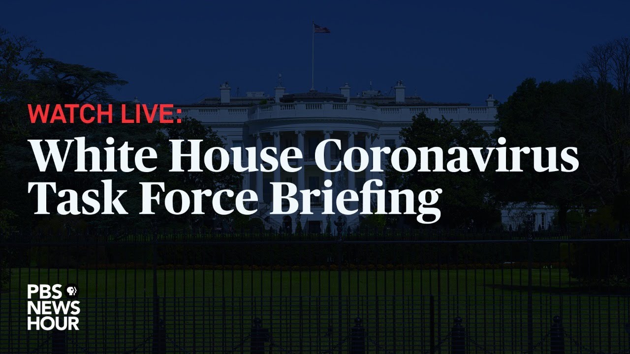 WATCH: Trump and White House Coronavirus Task Force hold briefing - YouTube