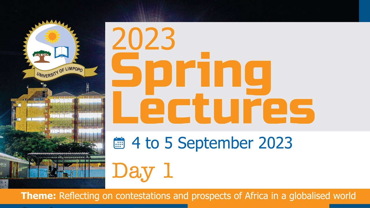 2023 Spring Lectures: Day 1, First Session - YouTube