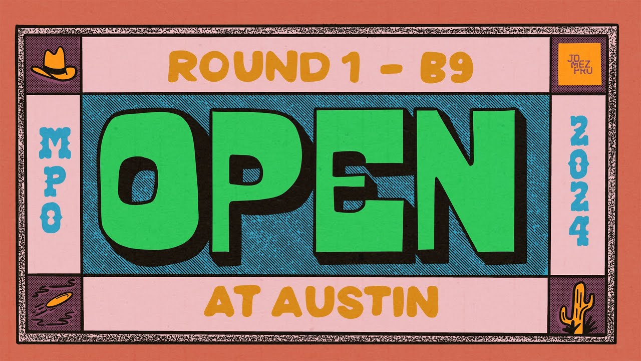 2024 The Open at Austin | MPO R1B9 | Williams, Robinson, Buhr, Anttila ...