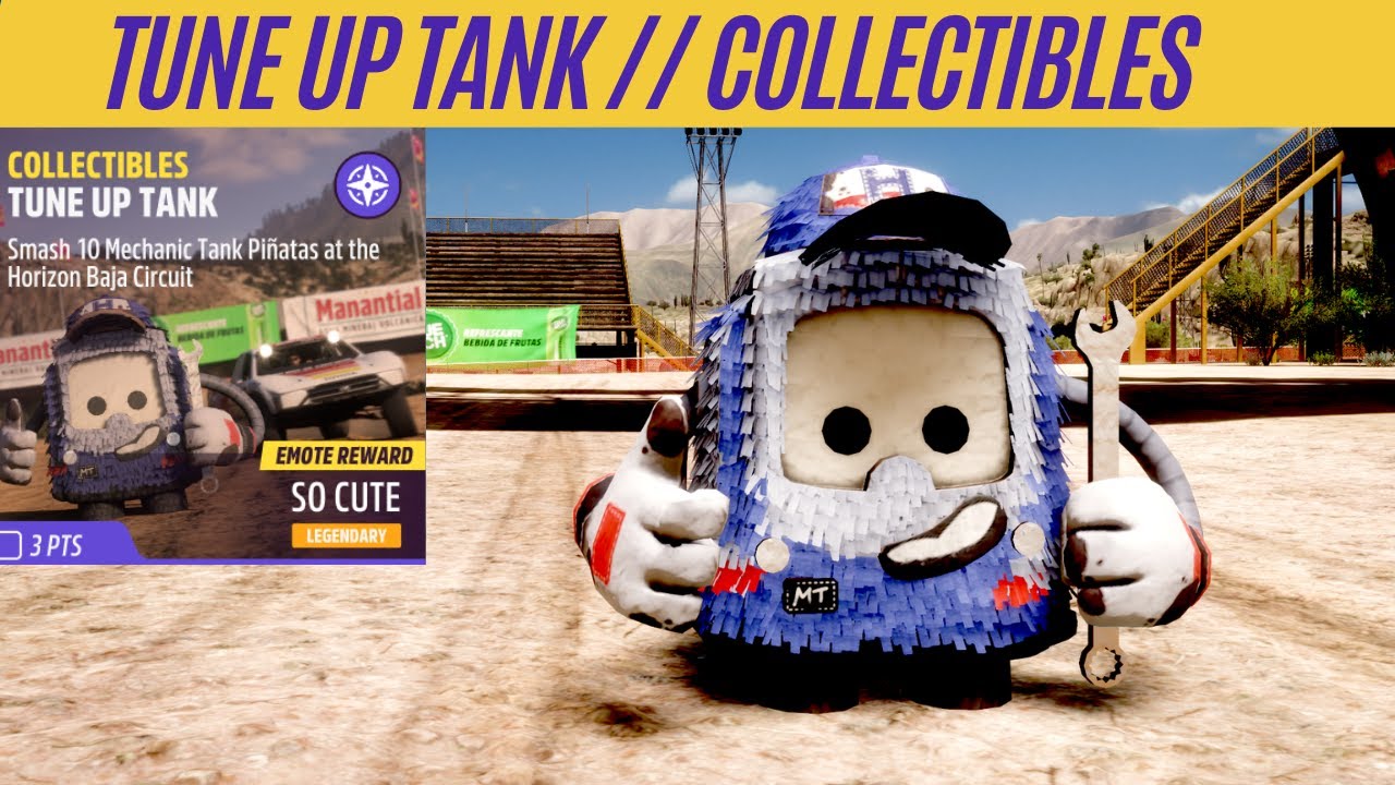 Forza Horizon 5 - Collectables: "Tune Up Tank Smash 10 Mechanic Tank ...