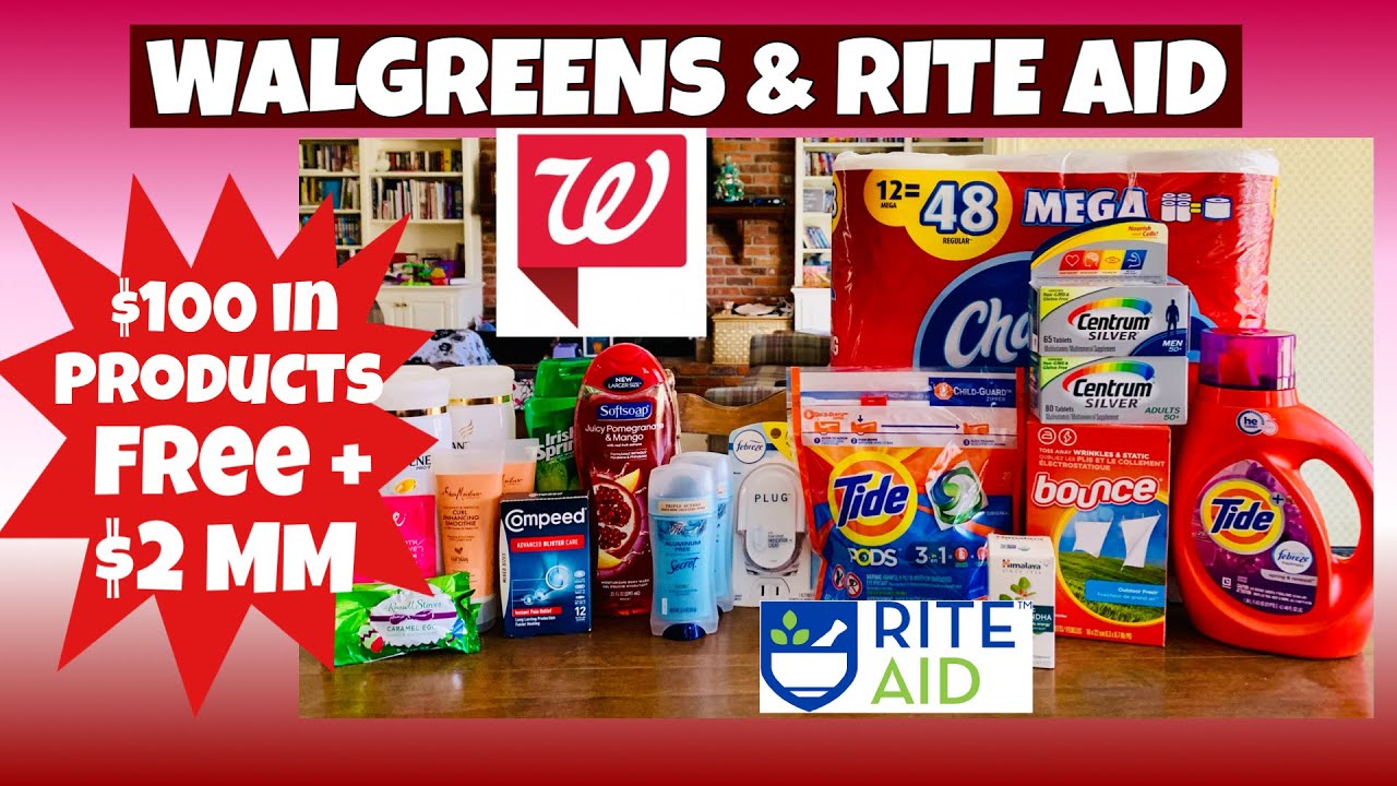 WALGREENS SPEND $50 EARN $7/ RITE AID SPEND $50 EARN $15/ LEARN TO ...