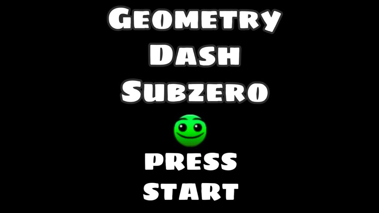 Geometry Dash Subzero • Press Start | Soundtrack - YouTube