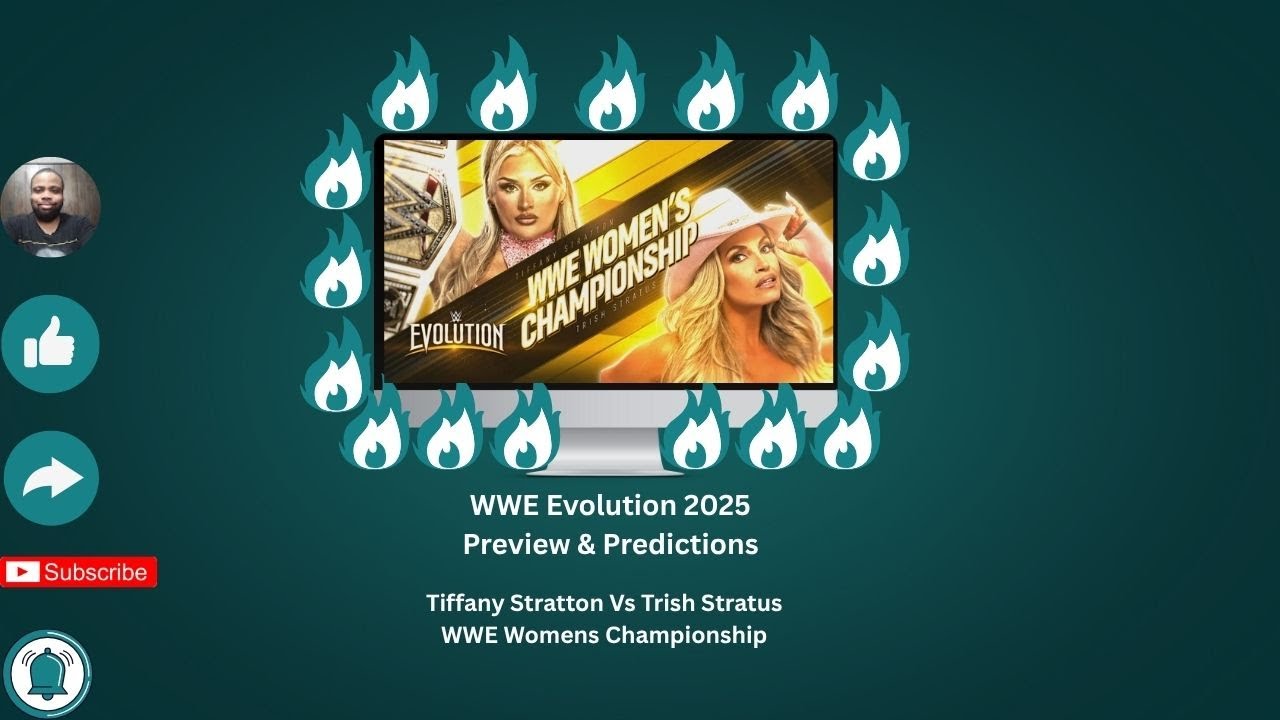 WWE Evolution 2025 Preview & Predictions Tiffany Stratton Vs Trish ...