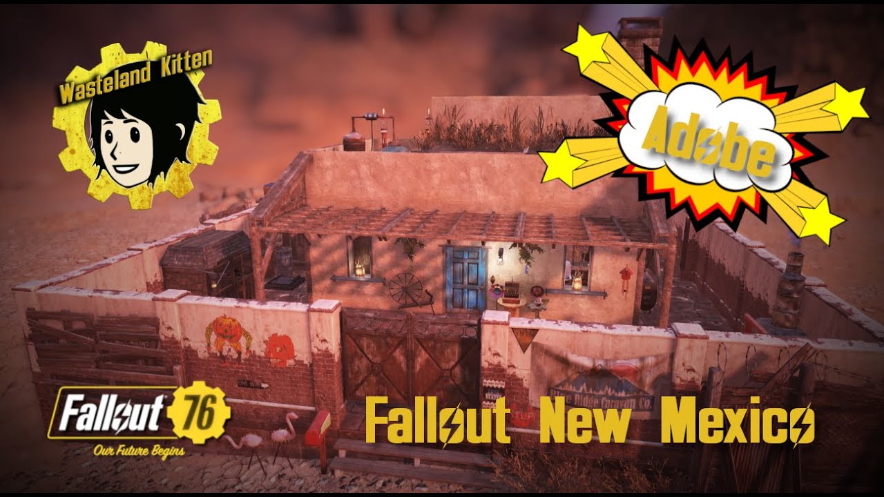 Fallout 76 C.A.M.P. Build - Fallout New Mexico - YouTube
