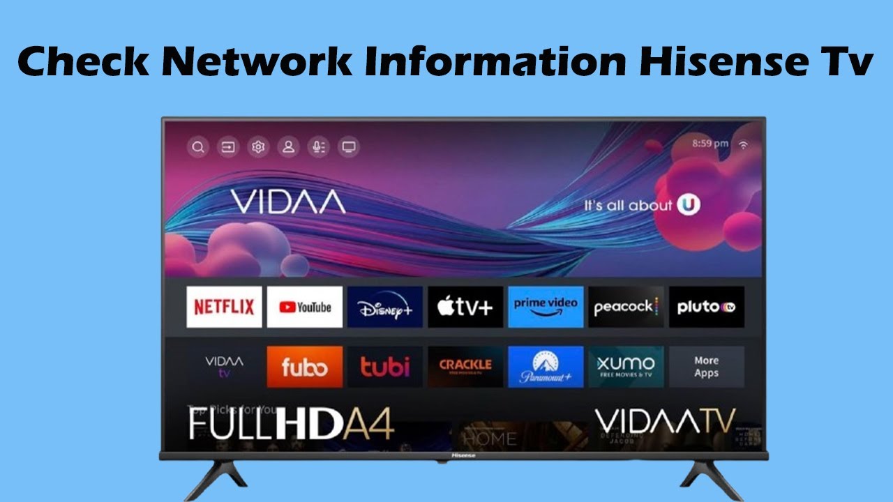 How to Check Network Information on Hisense TV Network Configuration ...