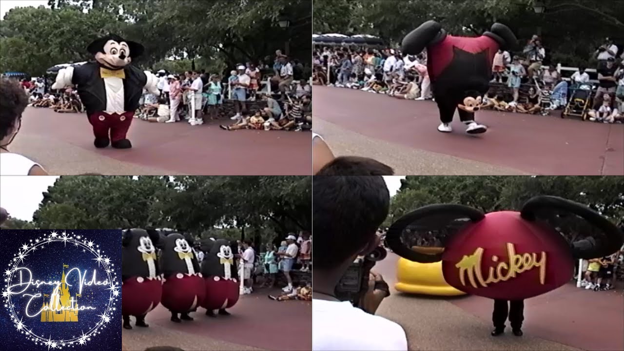 Disney Mickey Mania Parade 1996 Vintage Retro - YouTube