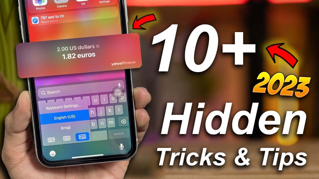 Top 10 important iPhone Tricks & Tips - Hidden Features (2023) - YouTube
