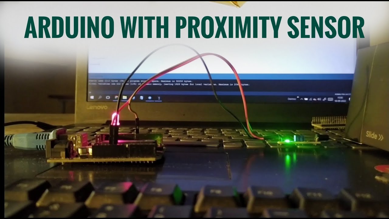 Proximity sensor with Arduino programing|#Youtube |#EEP - YouTube