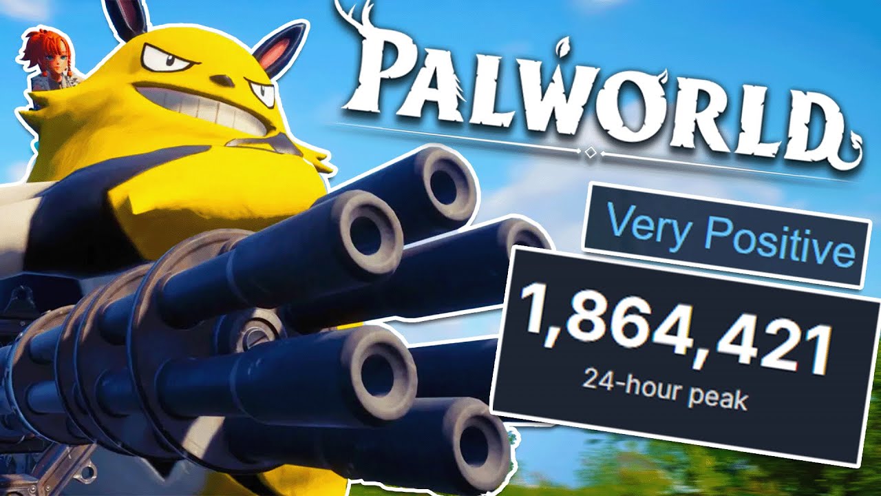Palworld Is Absolutely Dominating Steamand It Deserves It Youtube