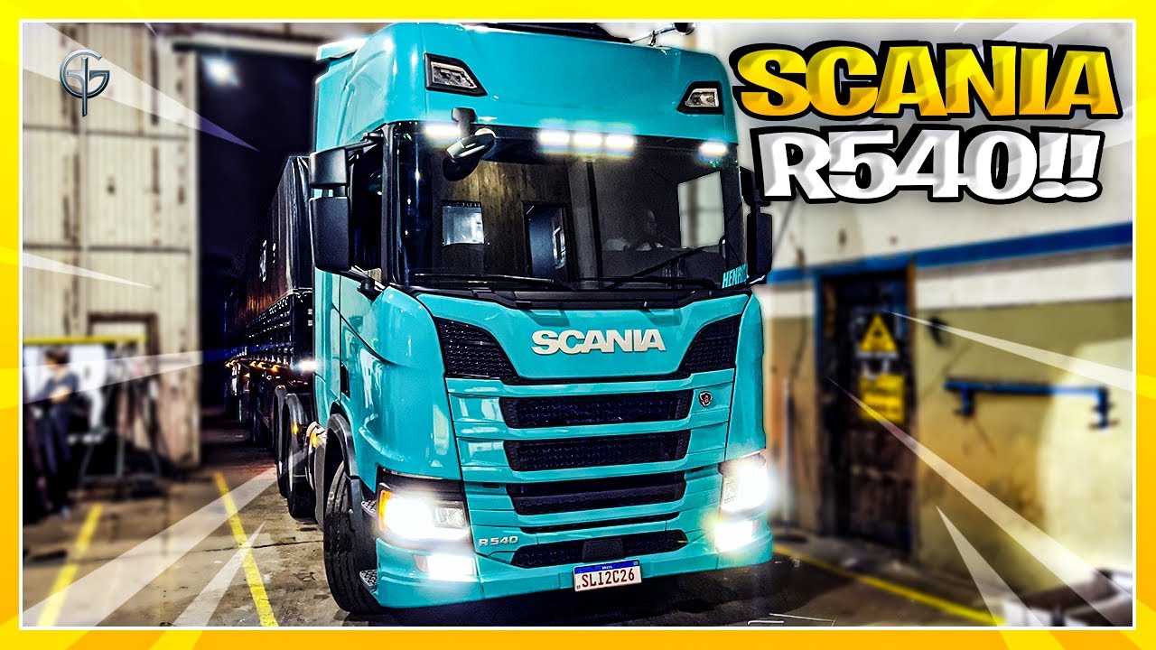 SCANIA R540 COM A INTERNA DOS GURI - YouTube