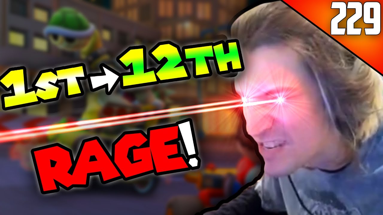 MARIO KART RAGE! - xQcOW Stream Highlights #229 - YouTube