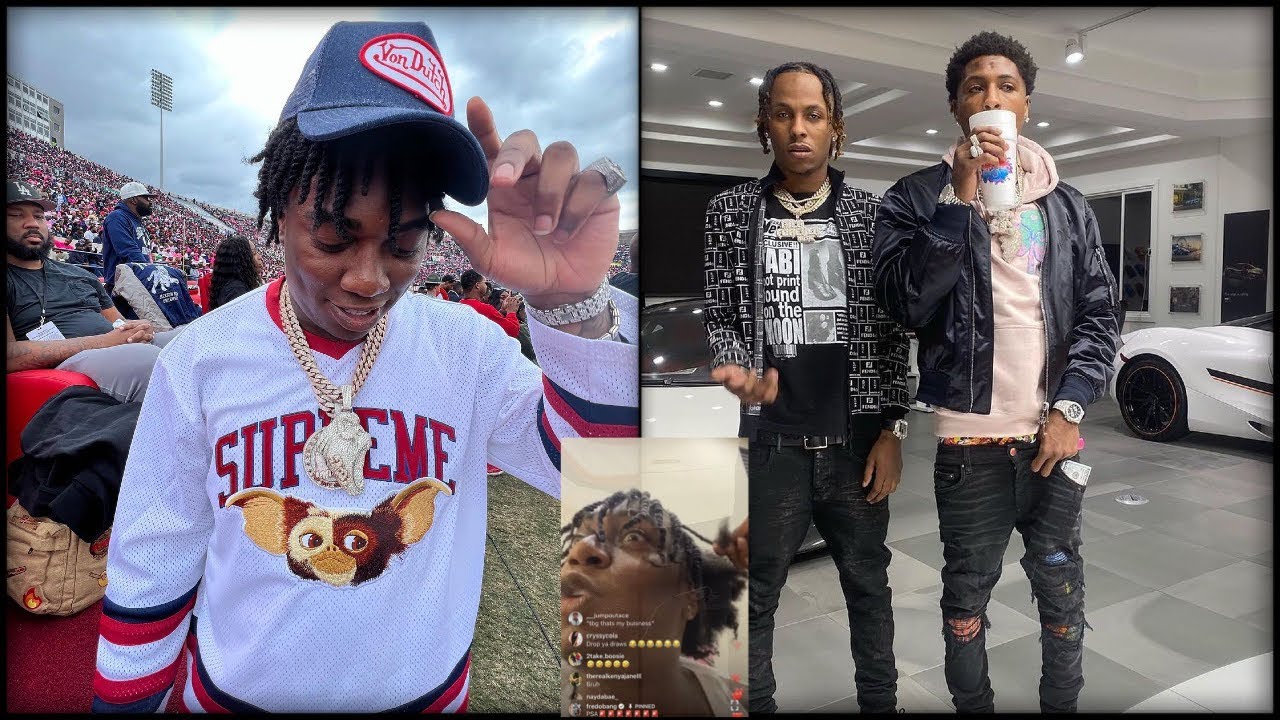 Fredo Bang Gets Surprised When A Kid Brings Up His Beef With NBA ...