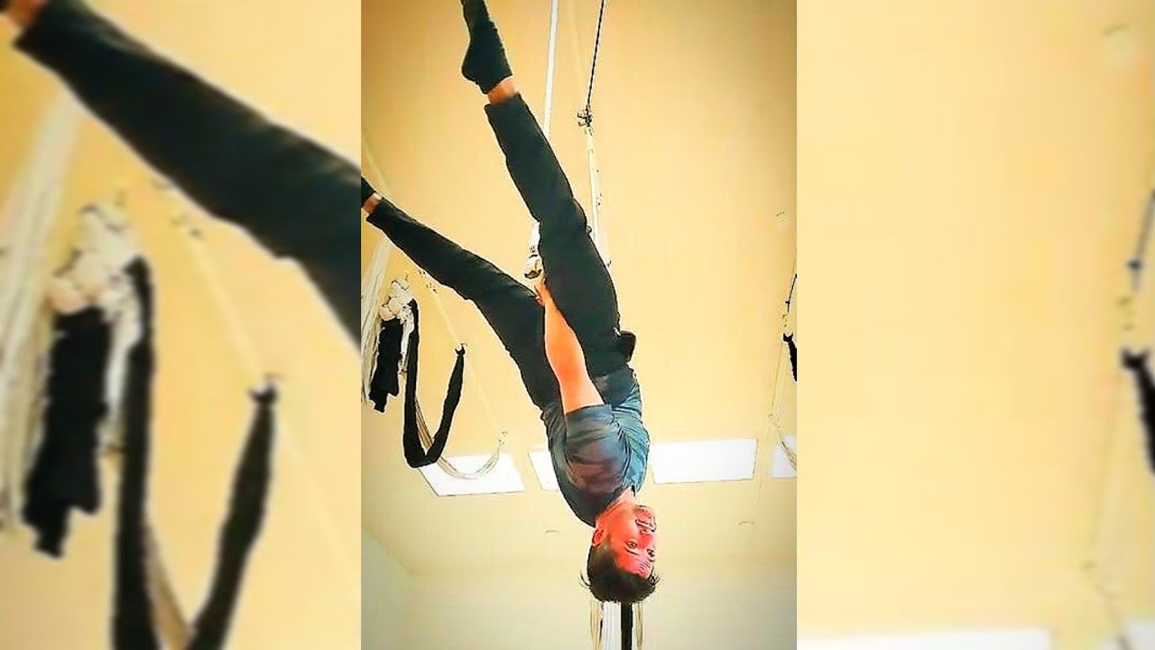 Rutina básica de trapecio fijo principiantes | Static trapeze beginner ...