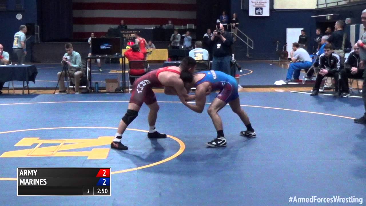 57 kg - Max Nowry (Army) vs. Ruben Navejas (Marines) - YouTube