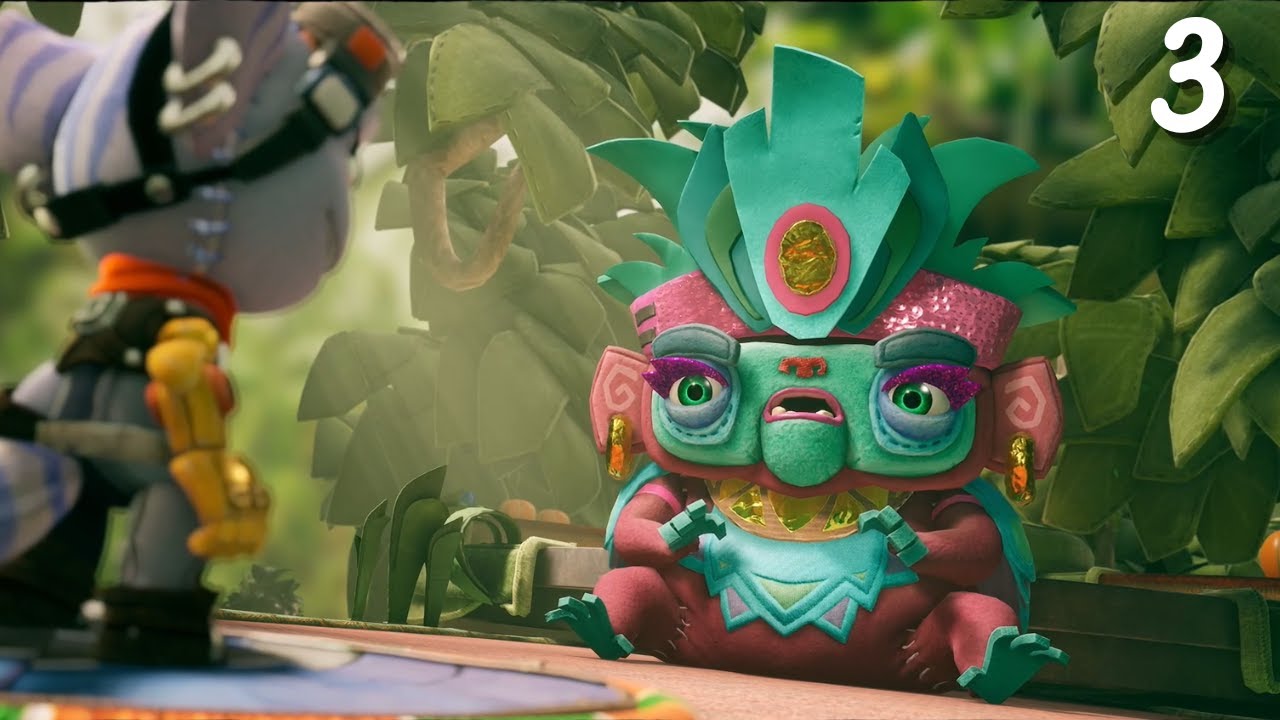 Mama Monkey and Her Babies! | Sackboy: A Big Adventures Gameplay Part 3 ...