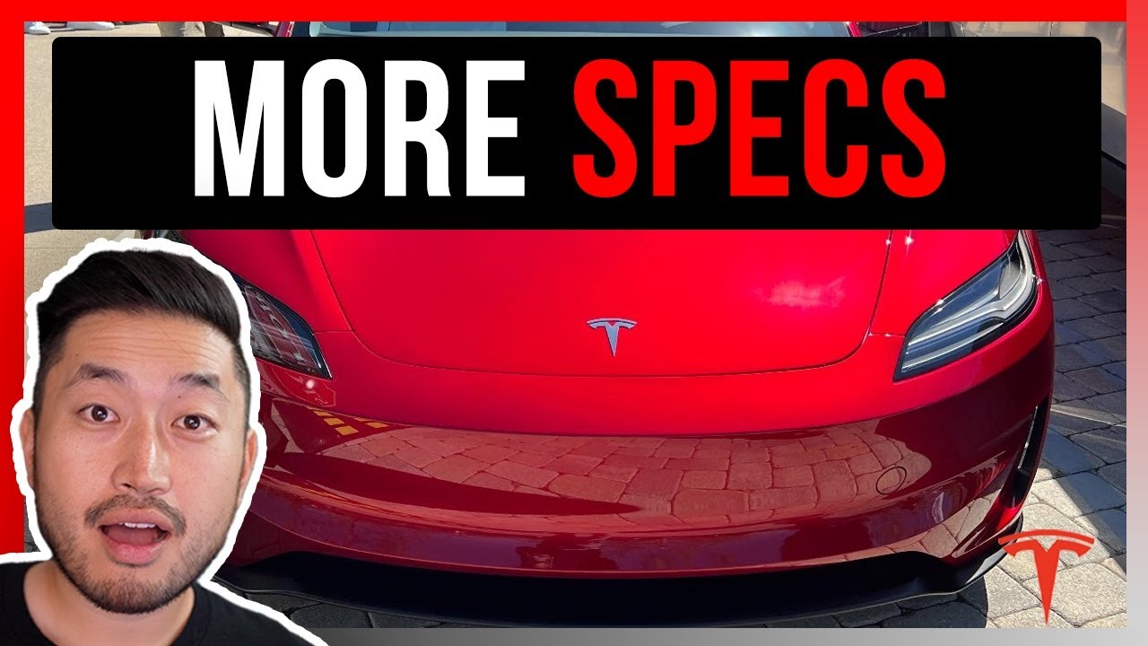 More Model 3 Ludicrous Specs Including Top Speed - YouTube