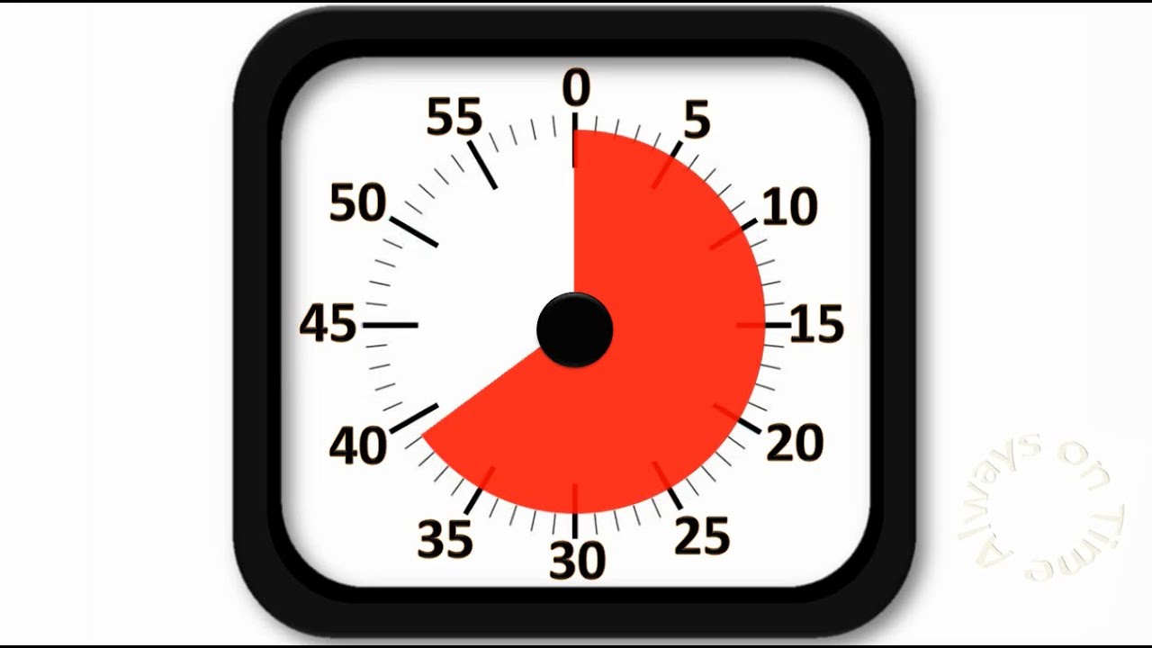 39-minute visual timer - YouTube