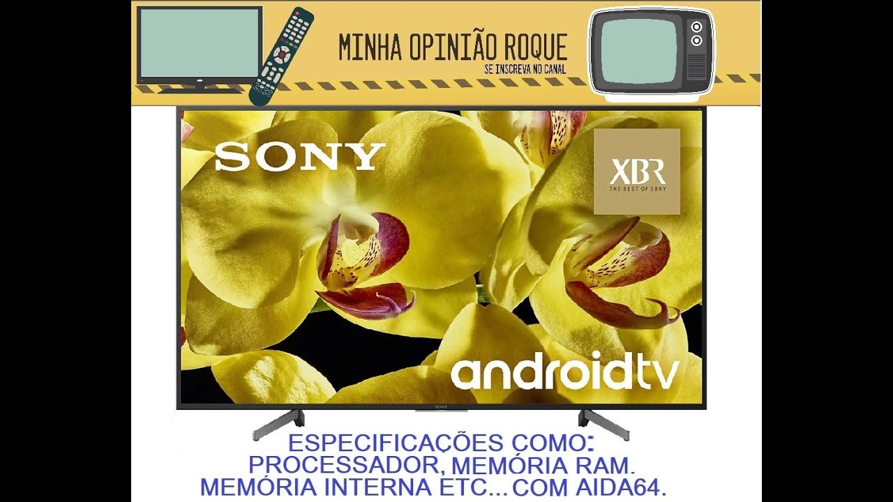 SONY 805G (QLED) 55" ESPECIFICAÇÕES COMO PROCESSADOR, RAM, MEMÓRIA ...