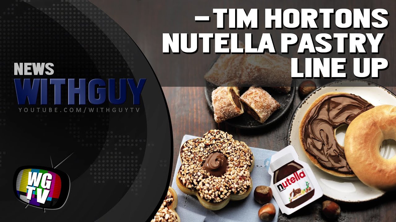Tim Hortons Nutella Pastry Line Up - YouTube