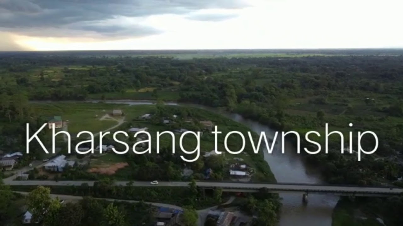 DRONE SHOTS....Beauty of Kharsang town (Changlang A.P) - YouTube